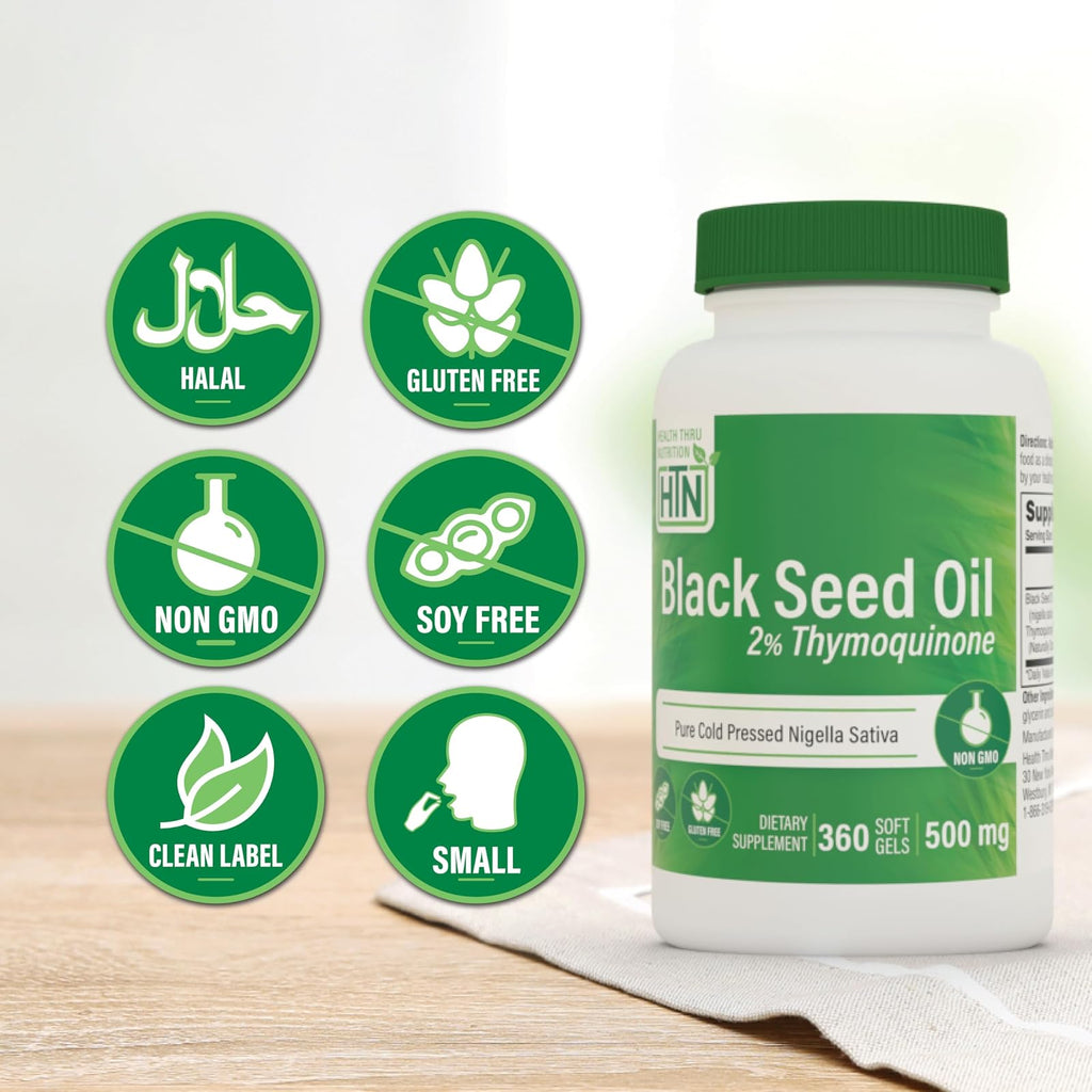 natural black seed oil softgels