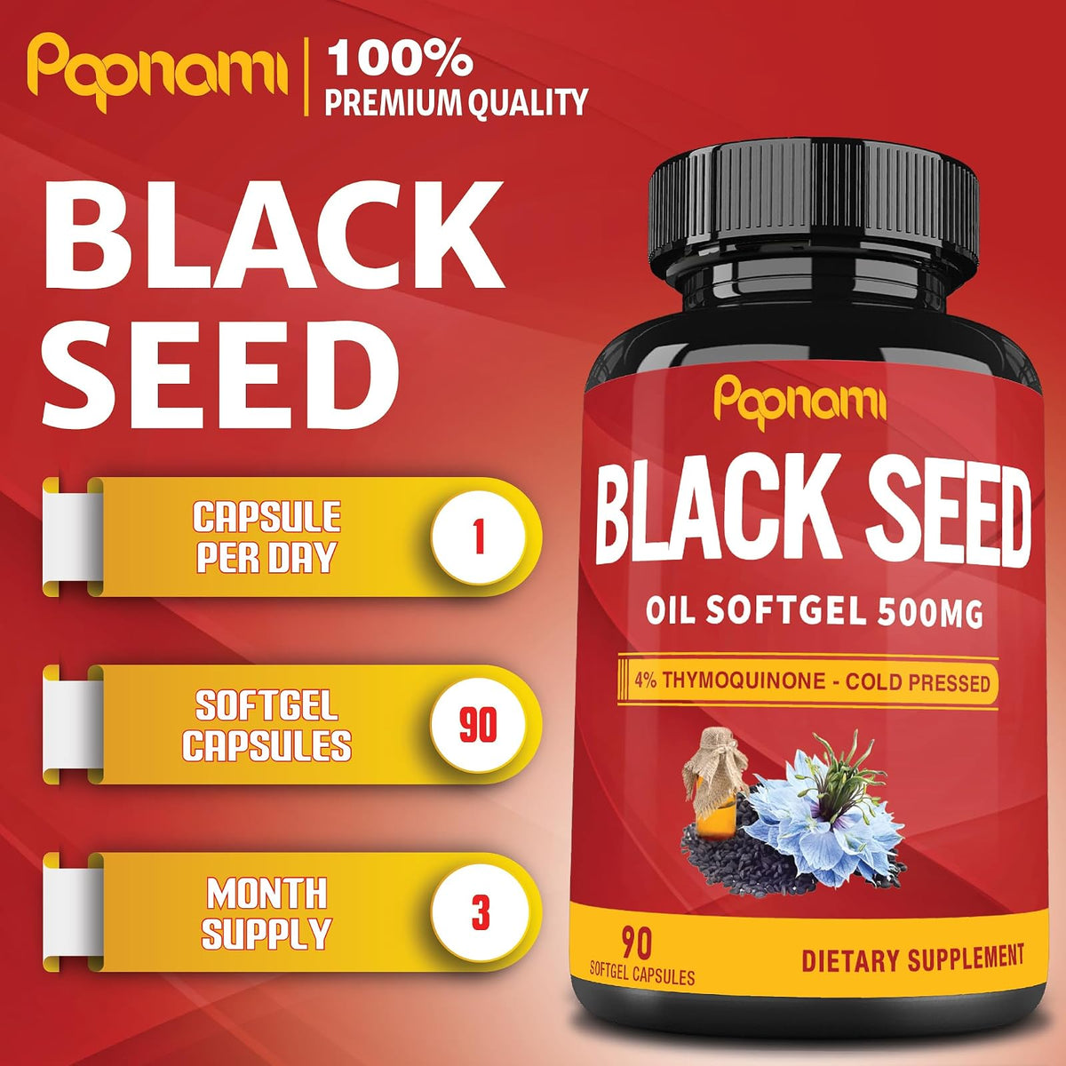 natural black seed oil supplement benefits