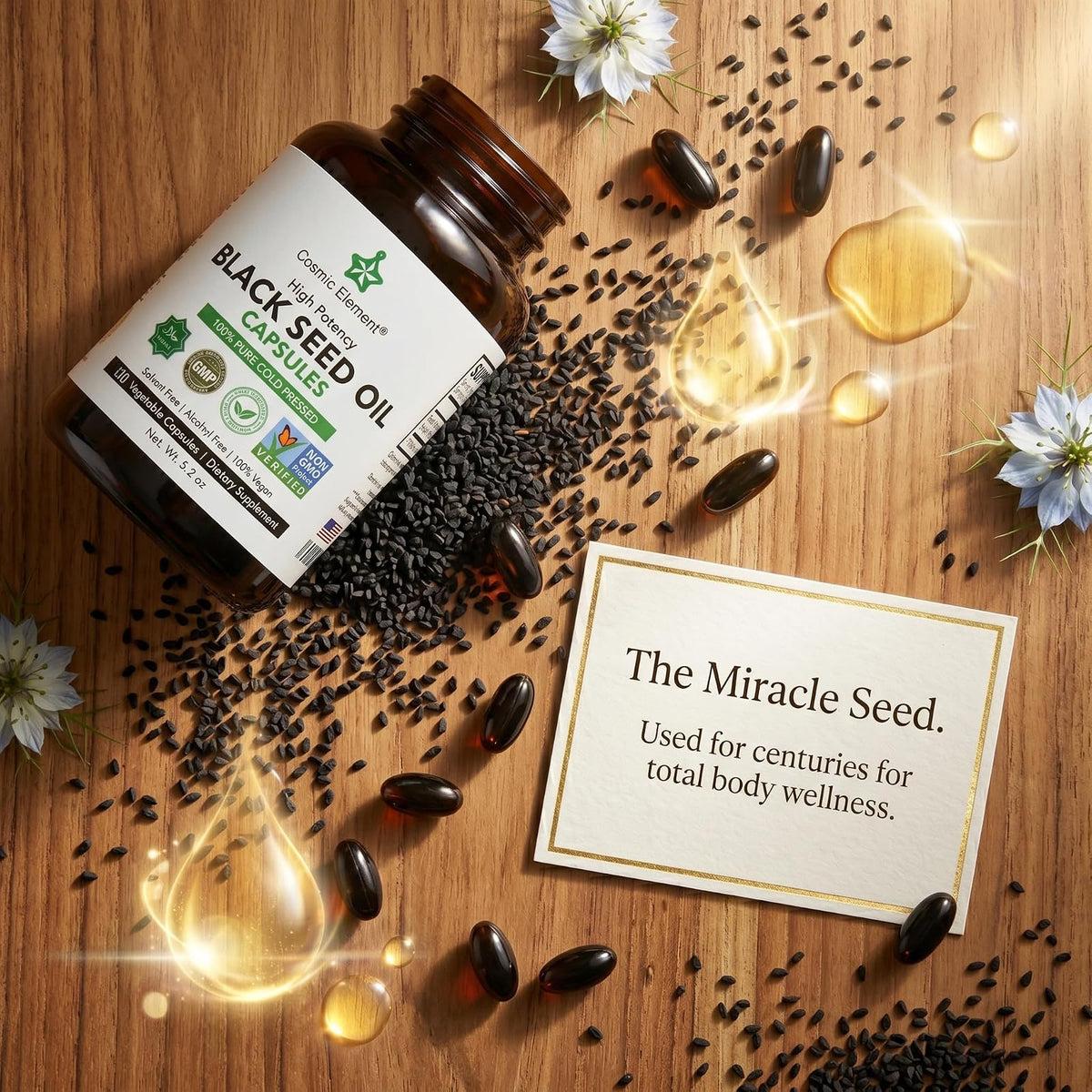 natural black seed oil supplement