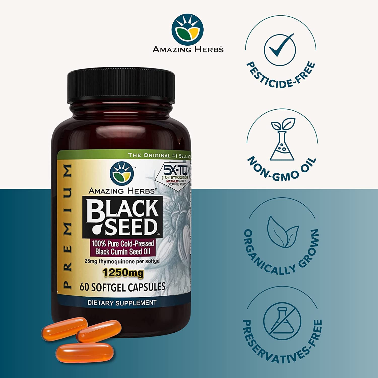 natural black seed oil supplement