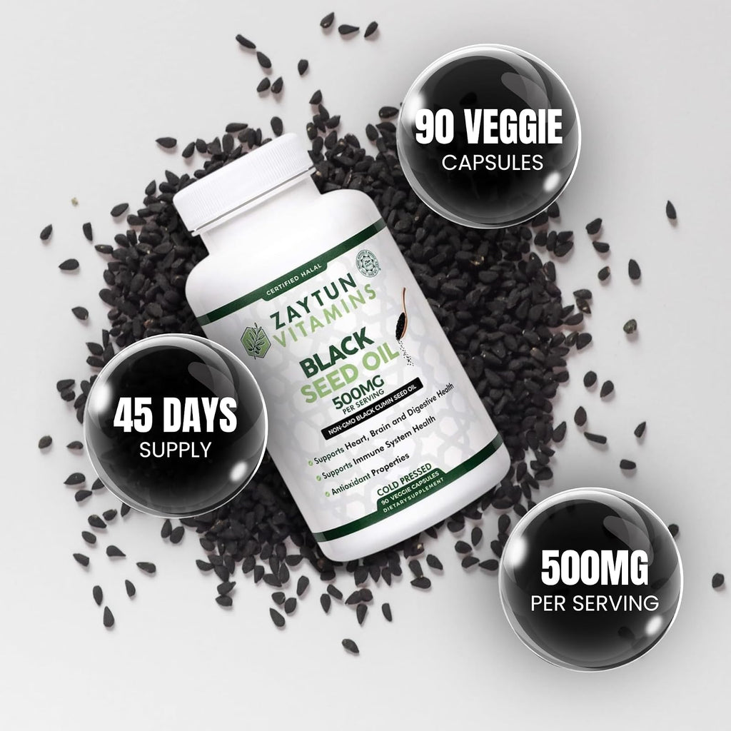 natural black seed oil supplement