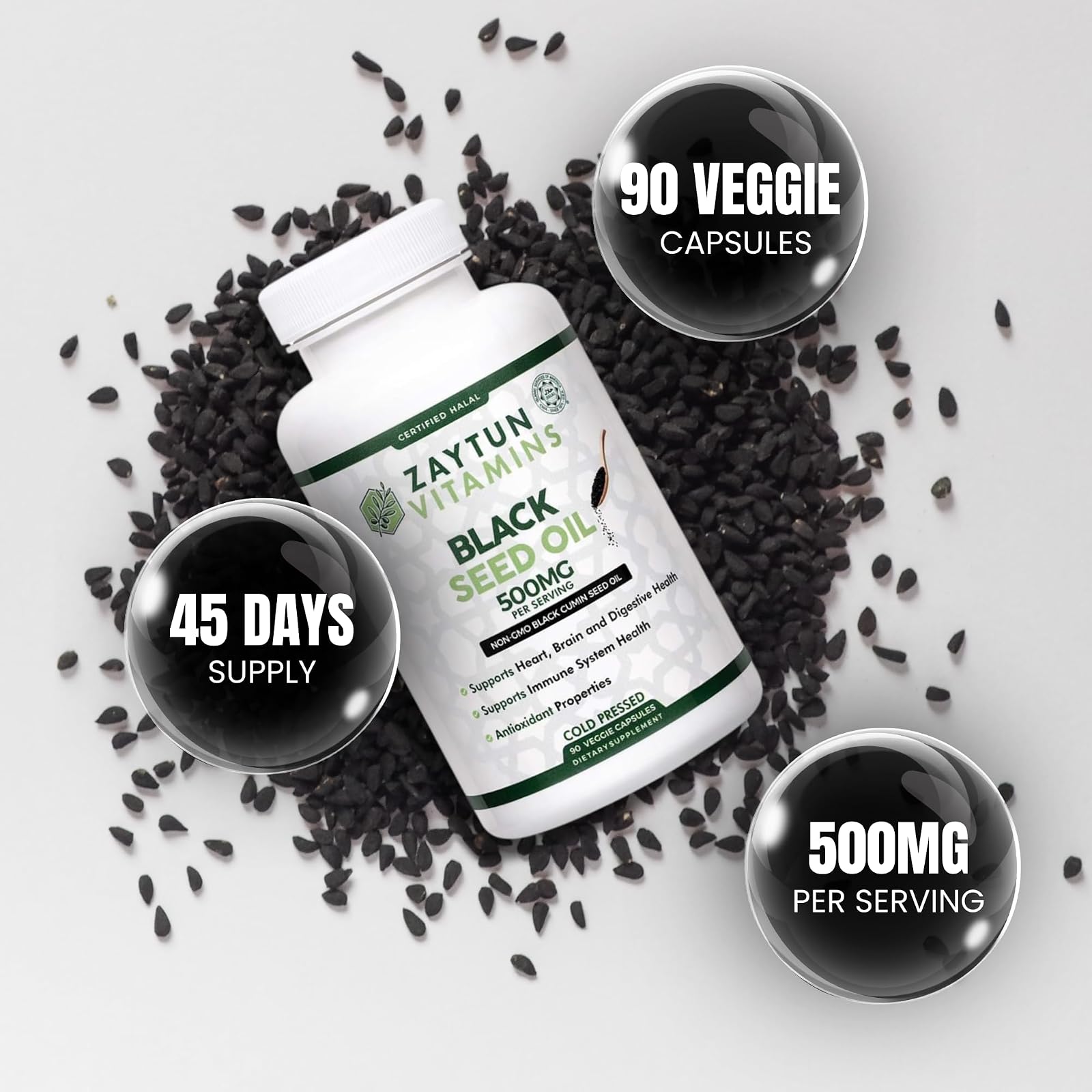 natural black seed oil supplement