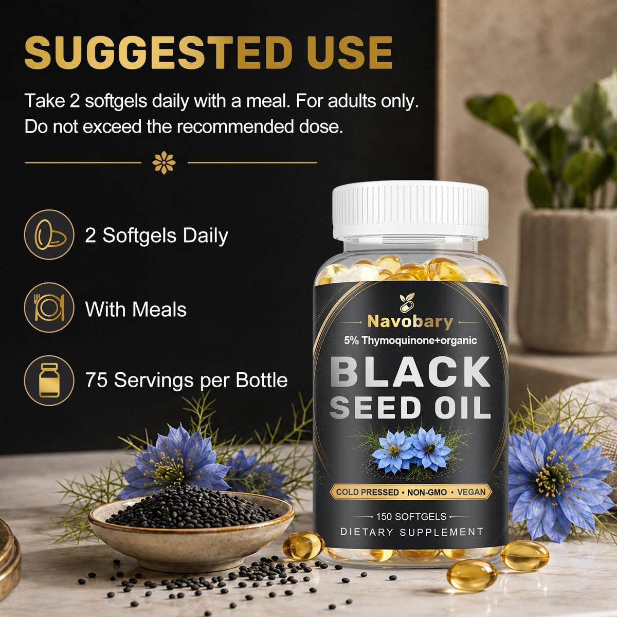 natural black seed oil supplement