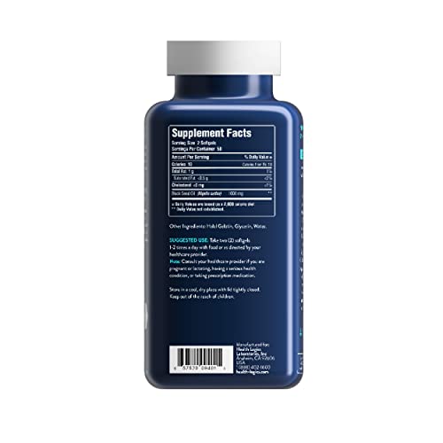 natural black seed oil supplement