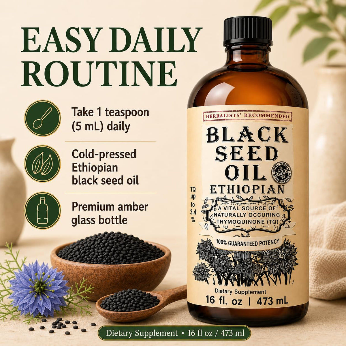natural black seed oil supplement