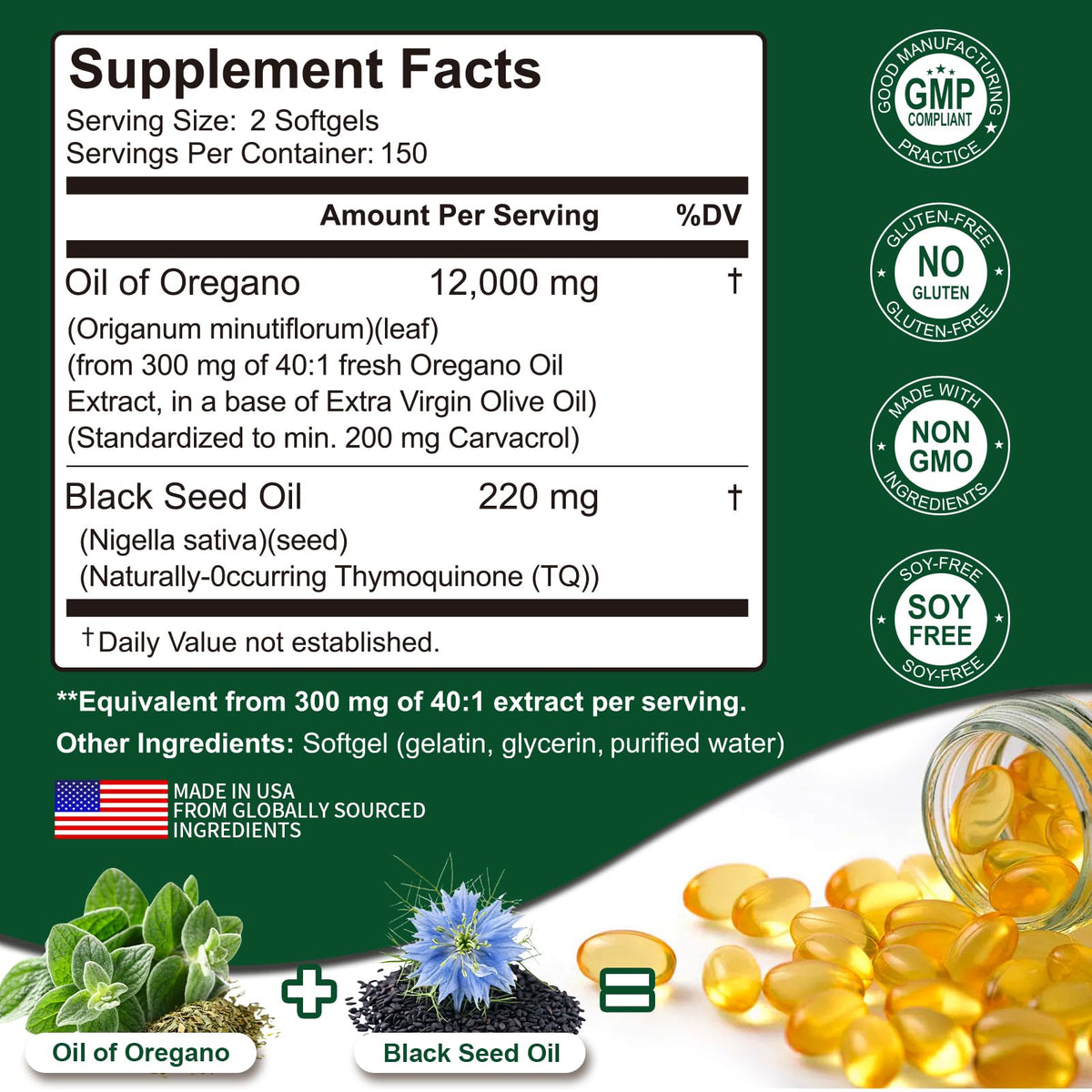 natural black seed oil supplement