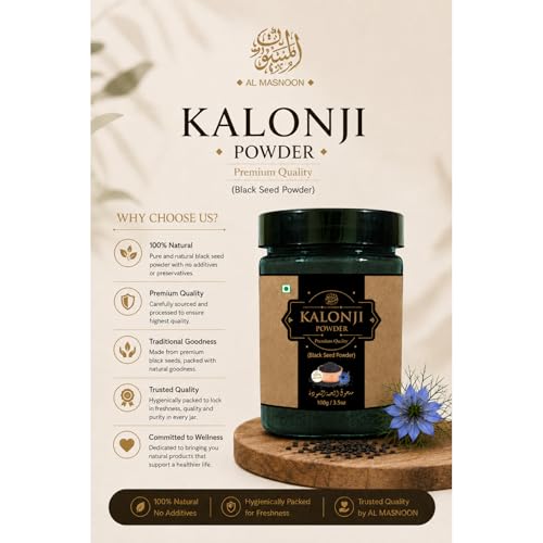 natural black seed powder for vitality