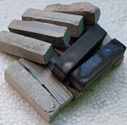 natural black shale multiminerals