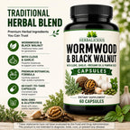 natural black walnut herbal supplement