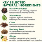 natural black walnut hull supplement