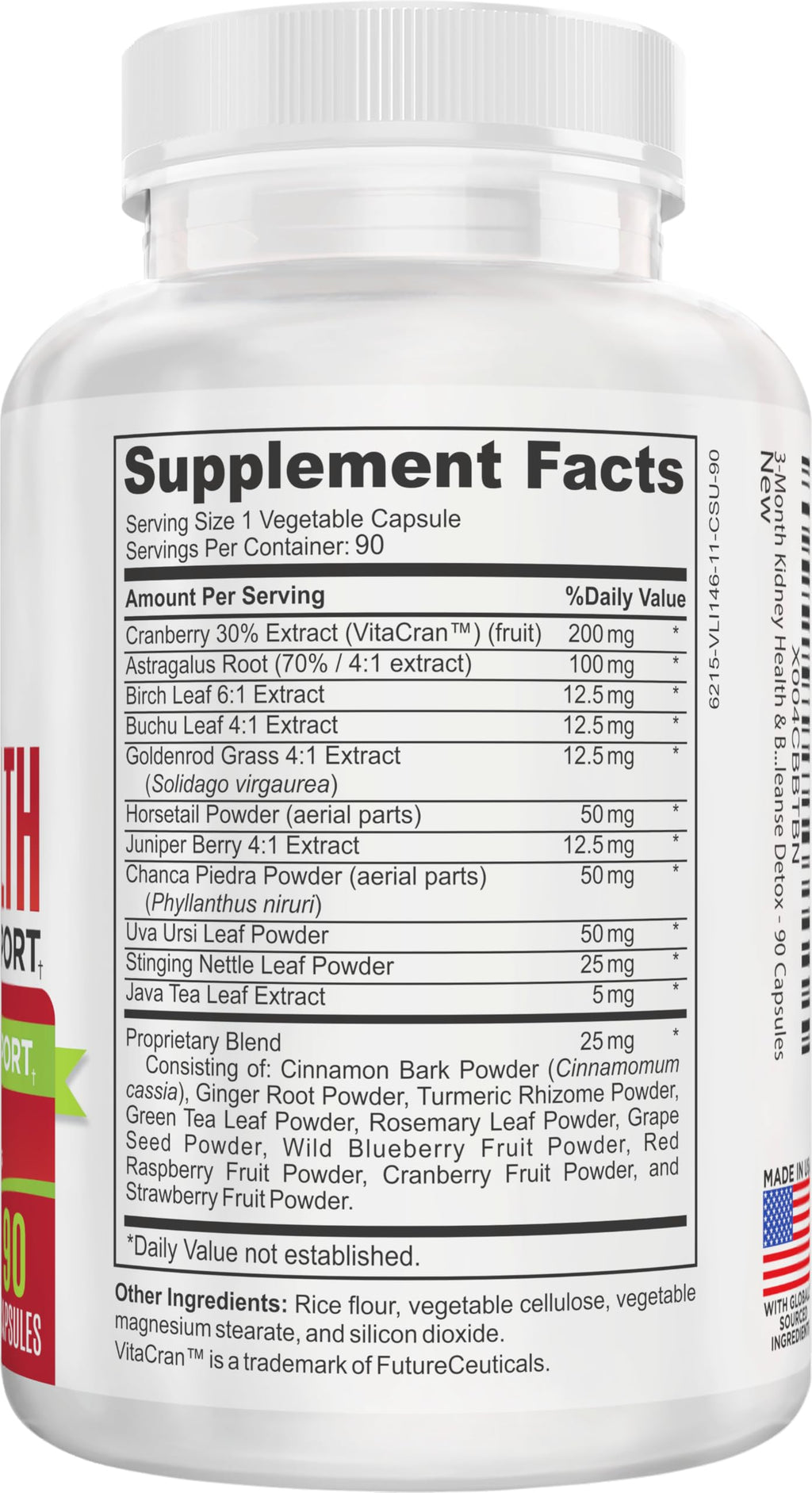 natural bladder support with cranberry