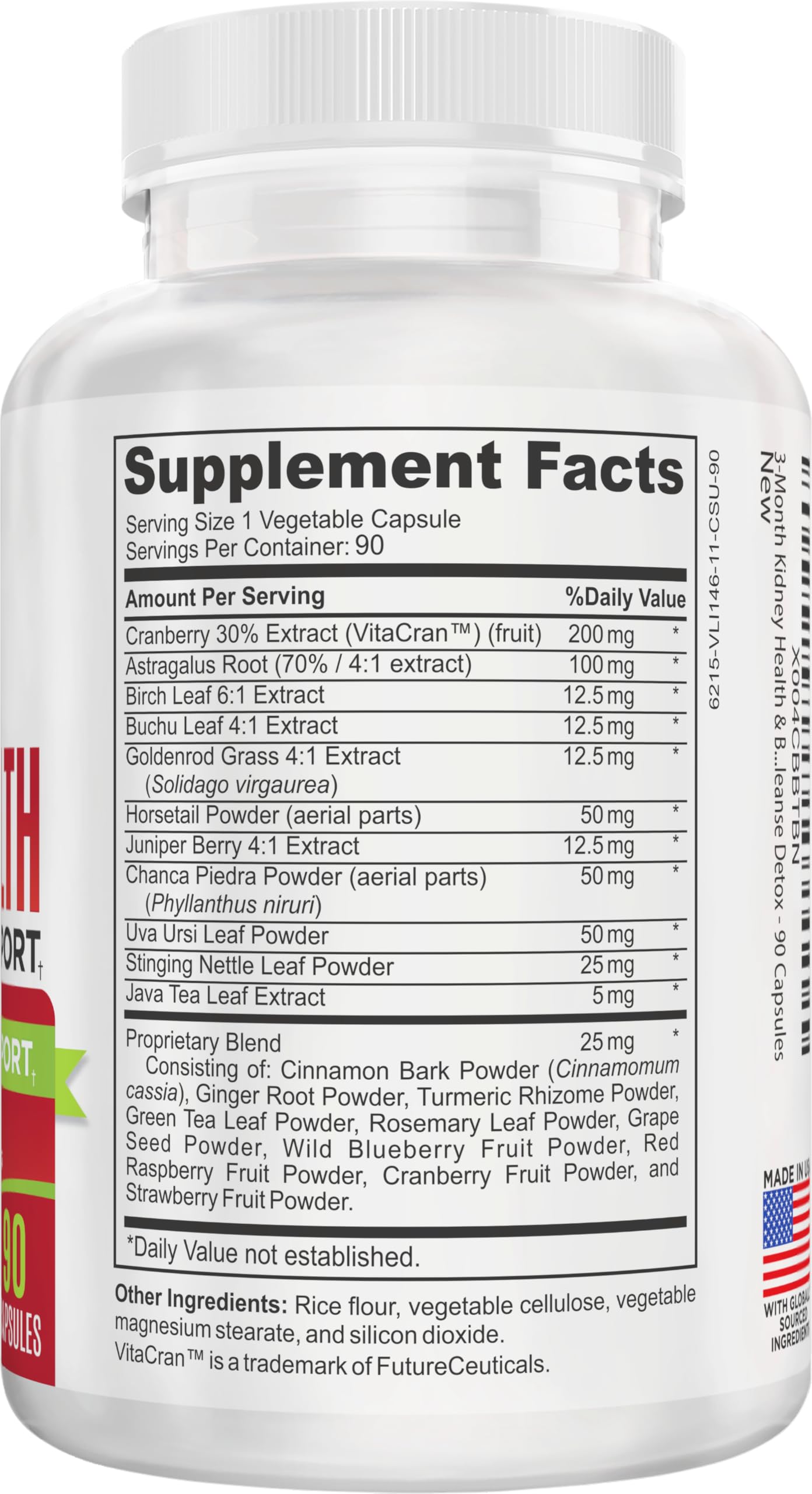 natural bladder support with cranberry