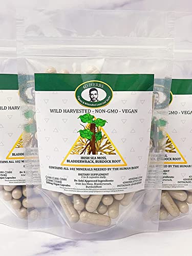 natural bladderwrack and burdock root
