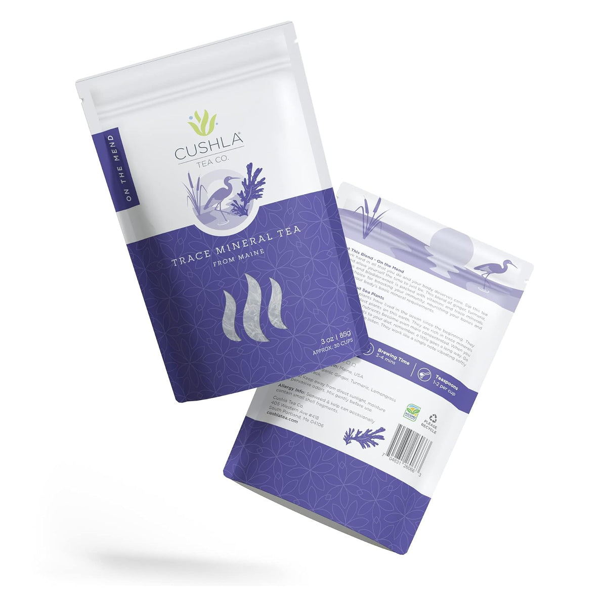 Natural bladderwrack tea for energy