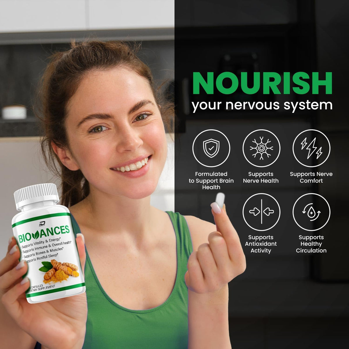 natural blend vitamins for wellness