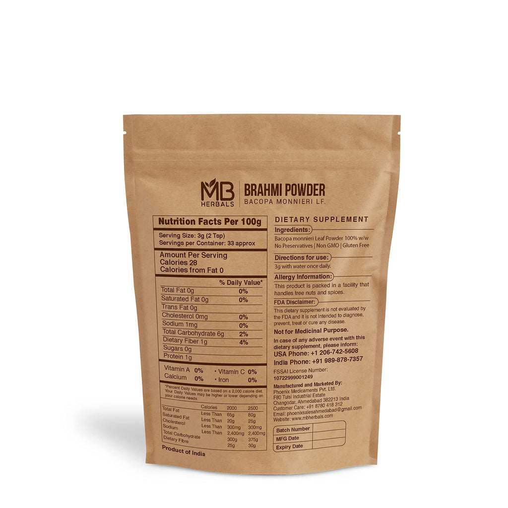 Natural blended vitamin and mineral powder