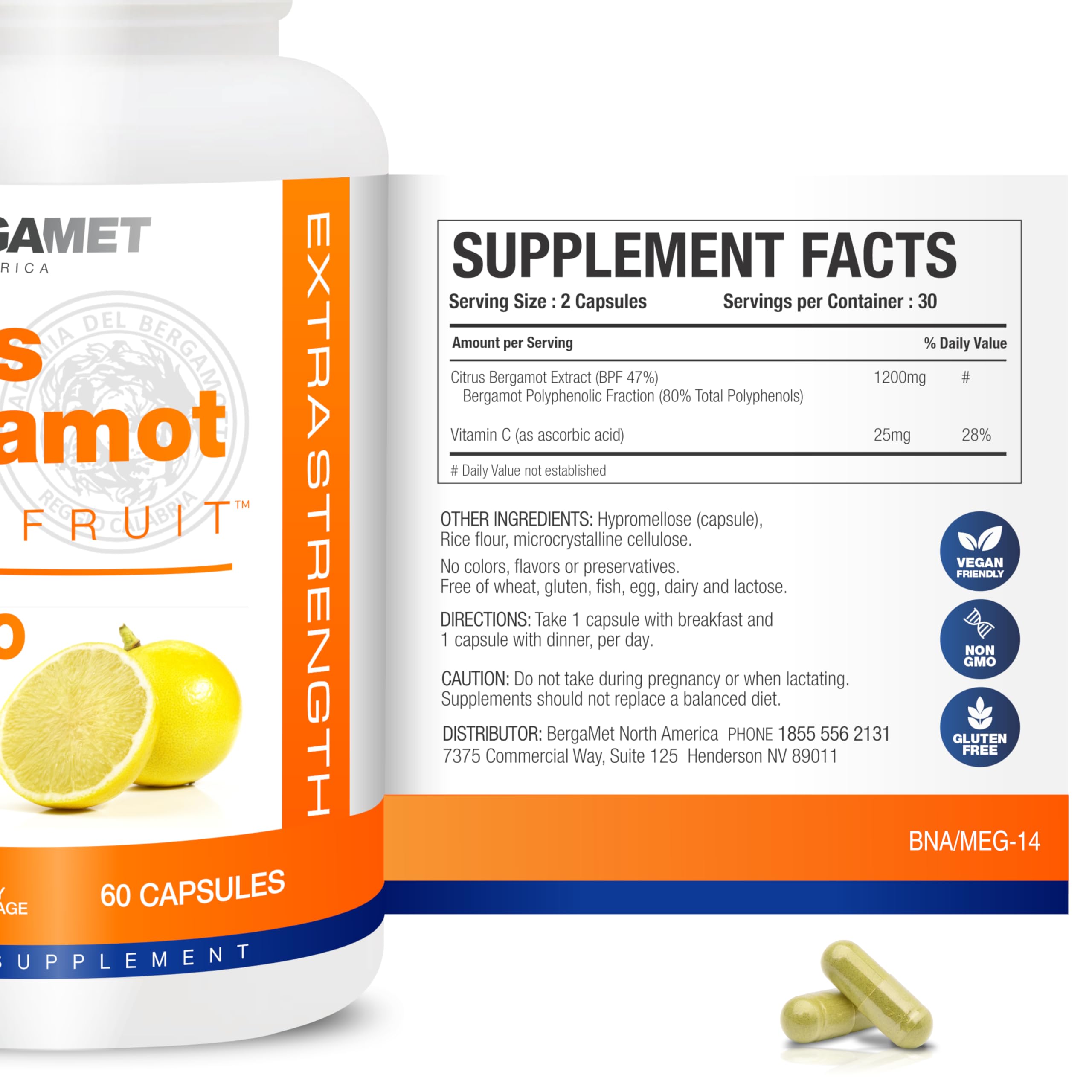 Natural blended vitamin and mineral supplements