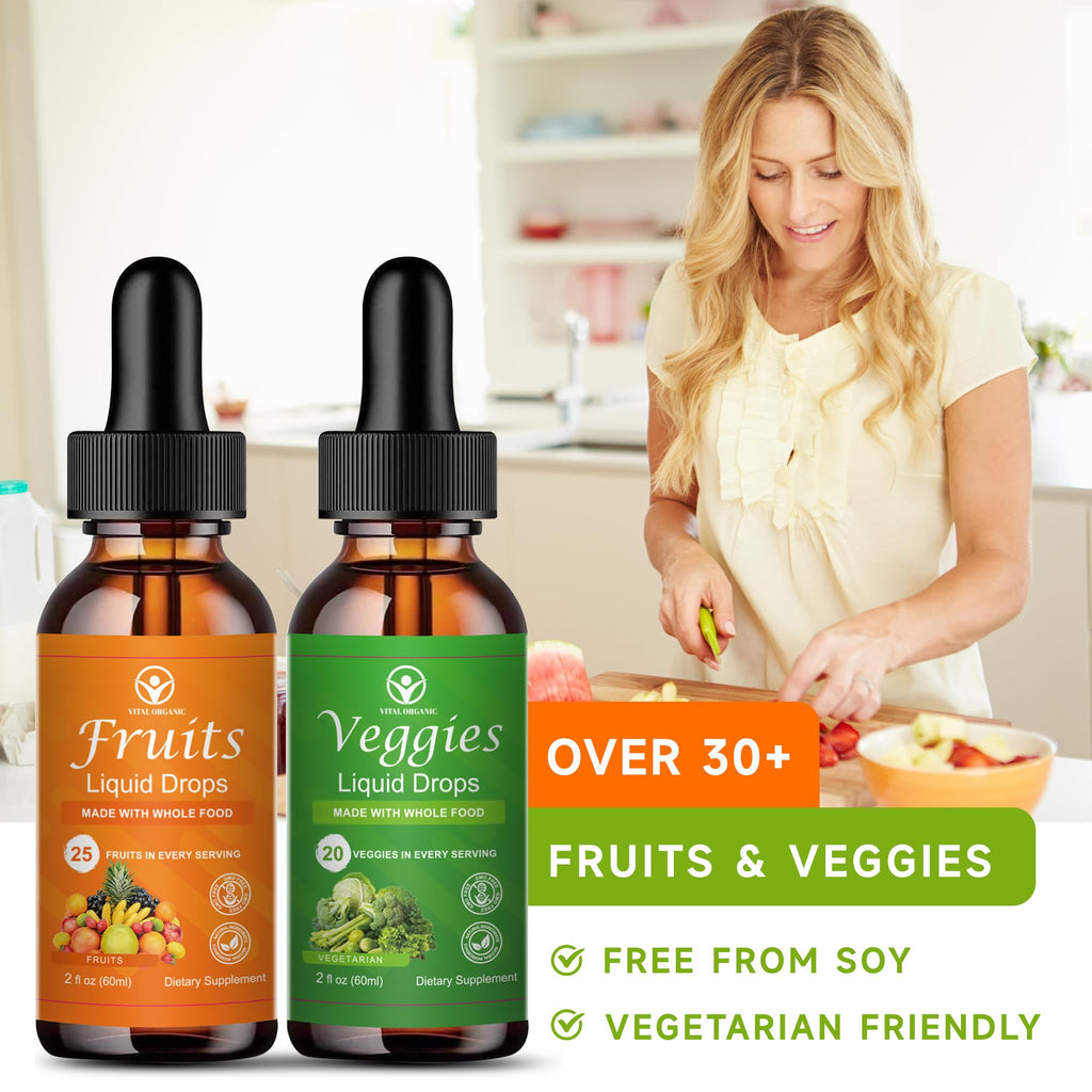 natural blended vitamin drops for wellness