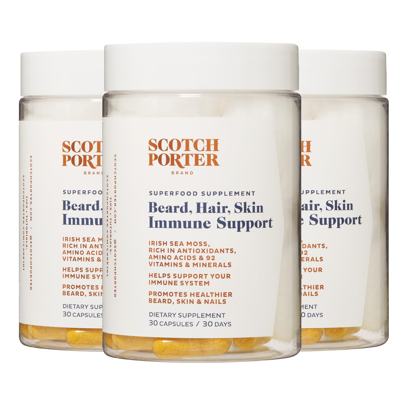 natural blended vitamin & mineral supplements for hair health