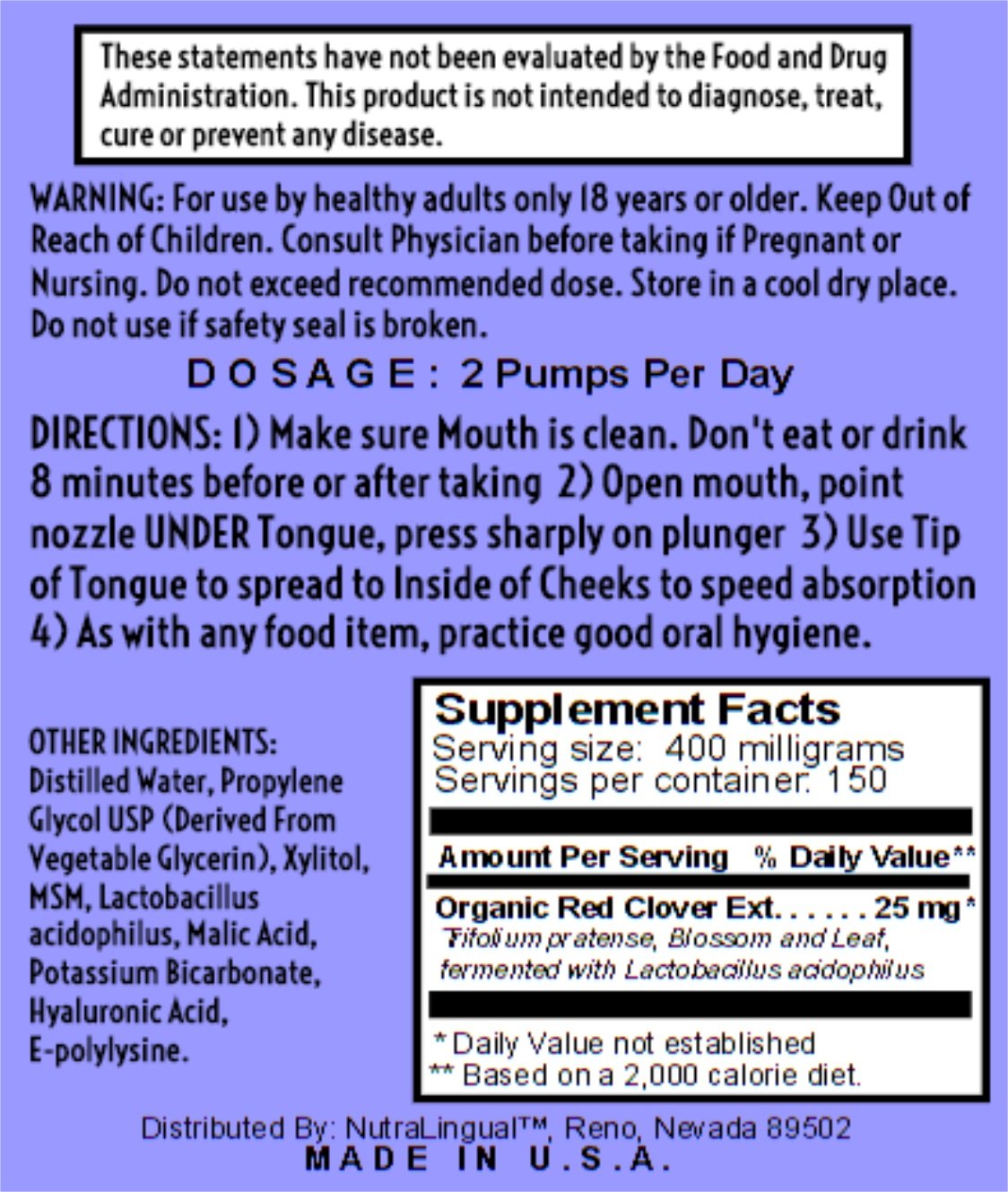 natural blended vitamin & mineral supplements for immune support
