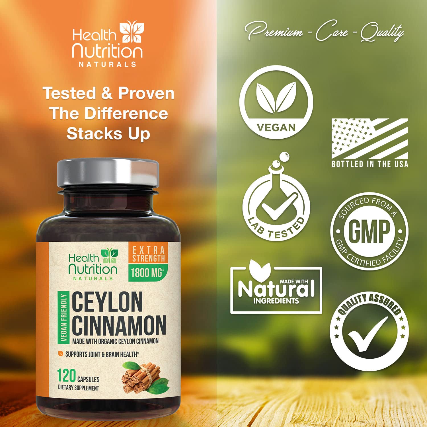 natural blended vitamin & mineral supplements for vitality