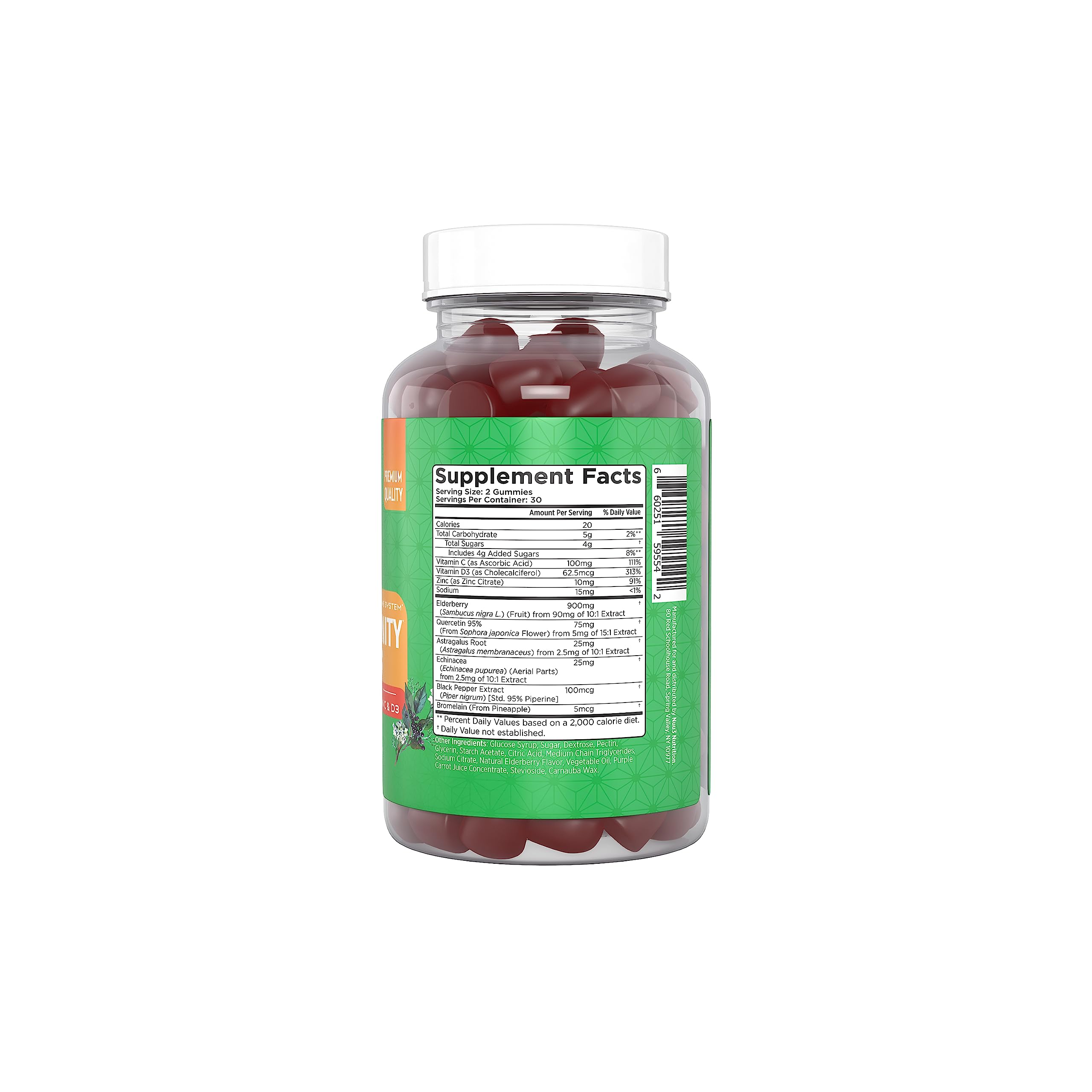 Natural blended vitamin & mineral supplements for wellness