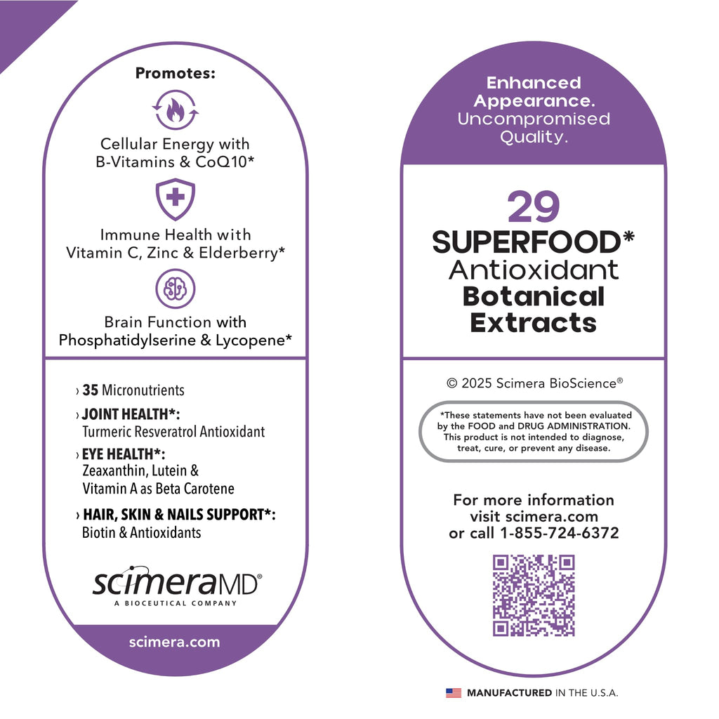 natural blended vitamin & mineral supplements for wellness
