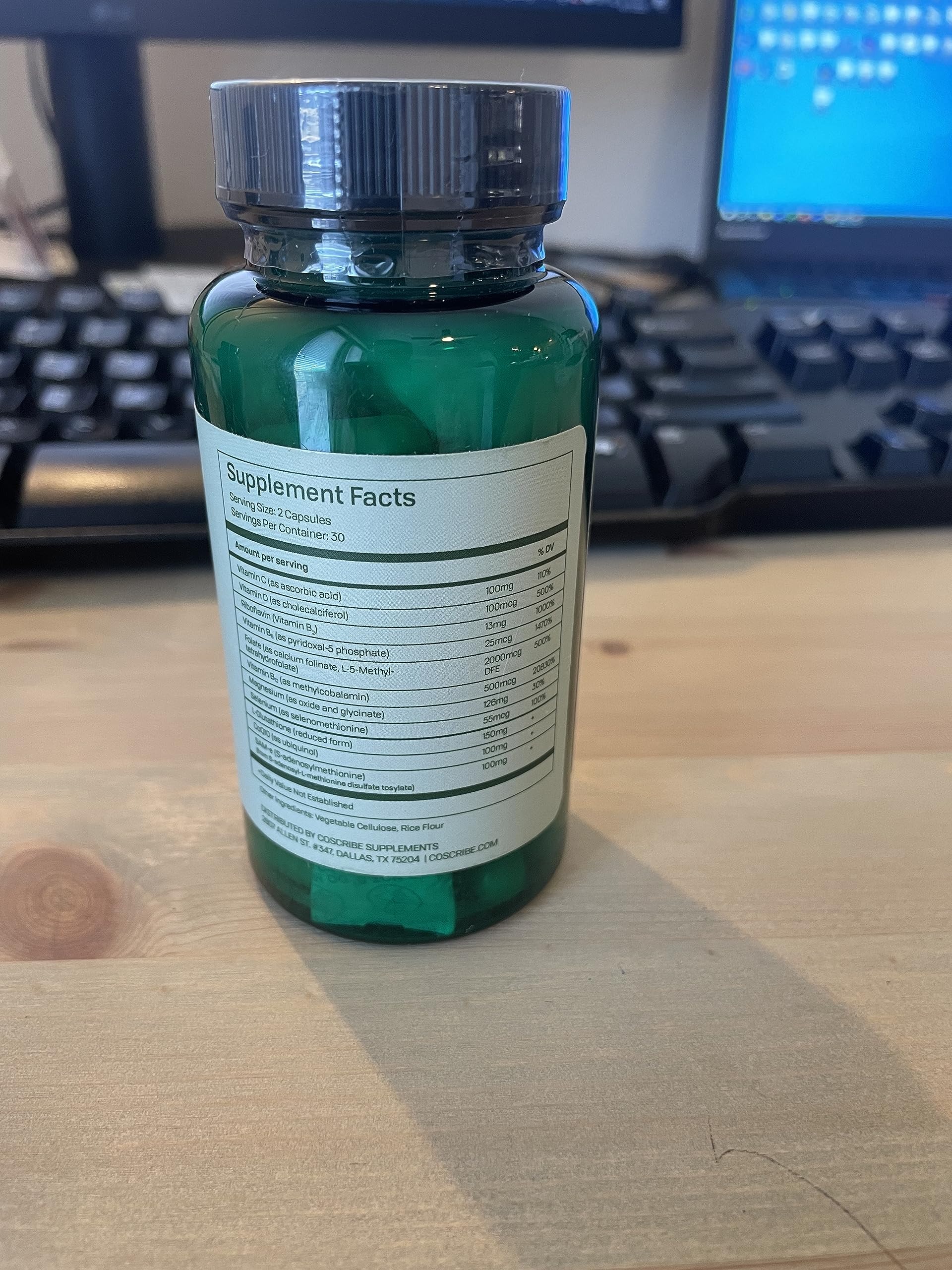 natural blended vitamin & mineral supplements