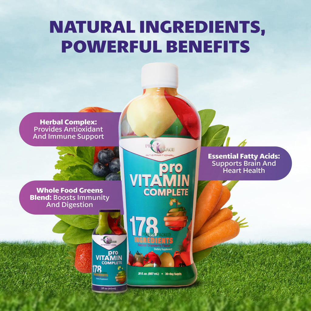 natural blended vitamin & mineral supplements