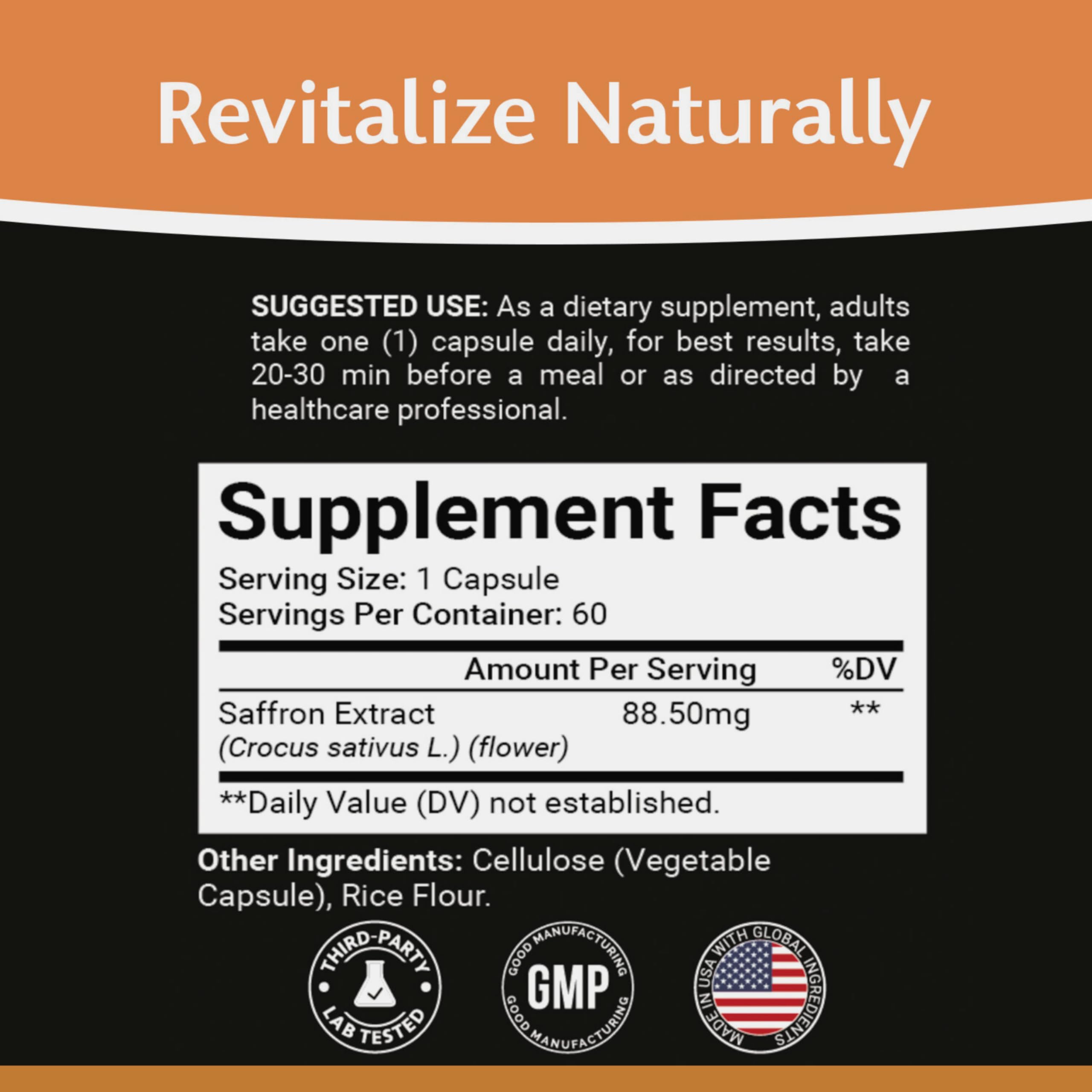 Natural blended vitamin & mineral supplements