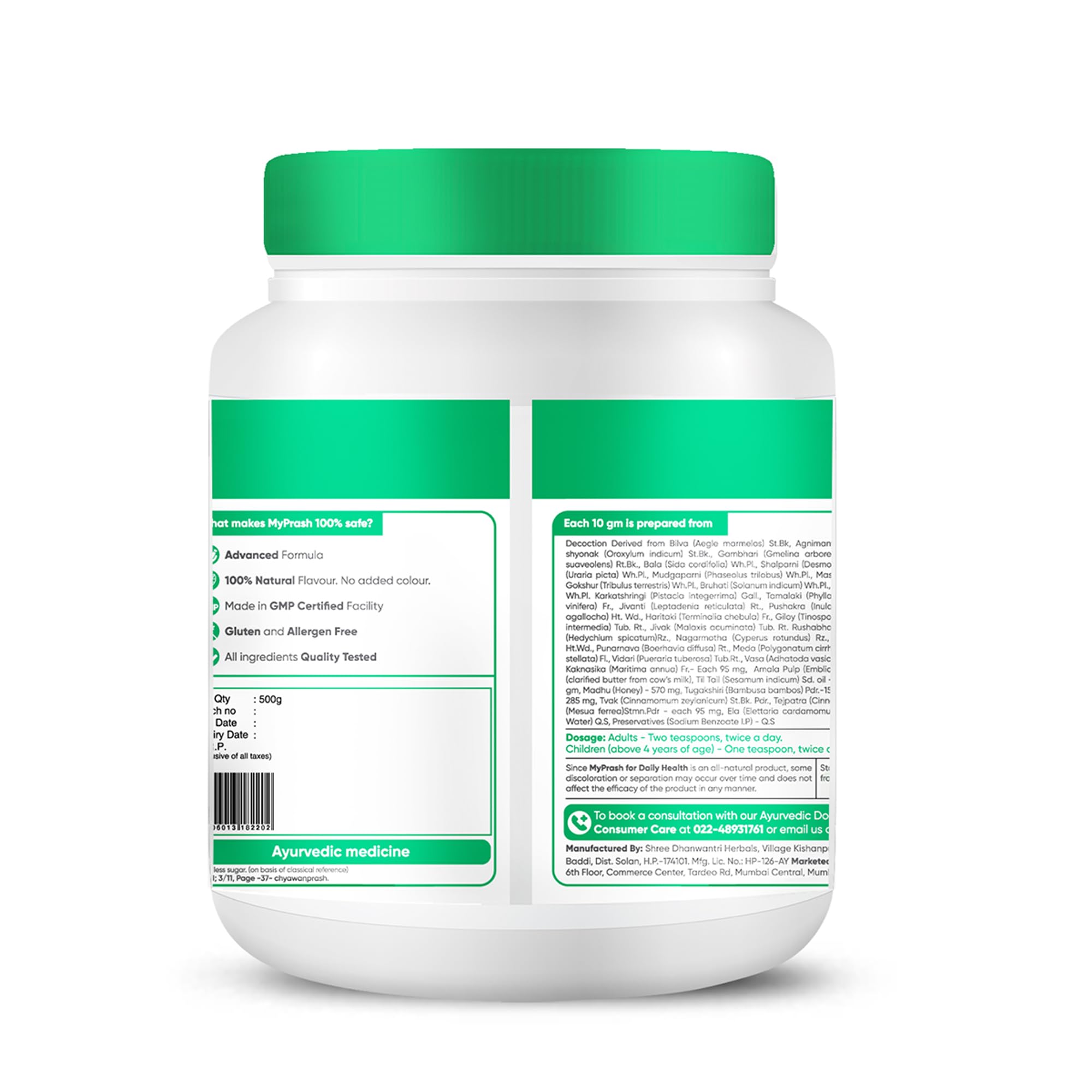 Natural blended vitamin & mineral supplements