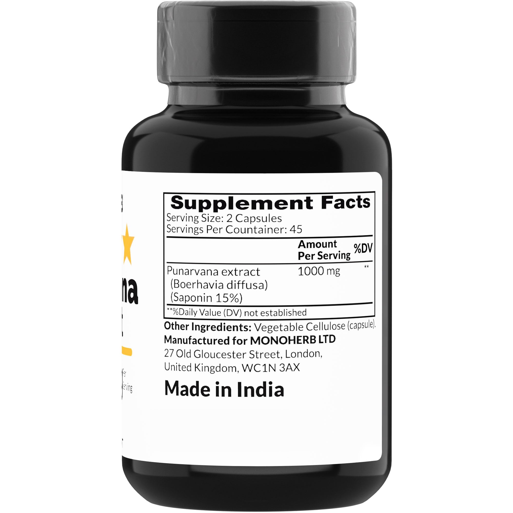 Natural blended vitamin & mineral support