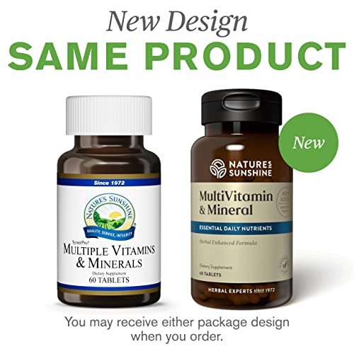 Natural blended vitamin & mineral support