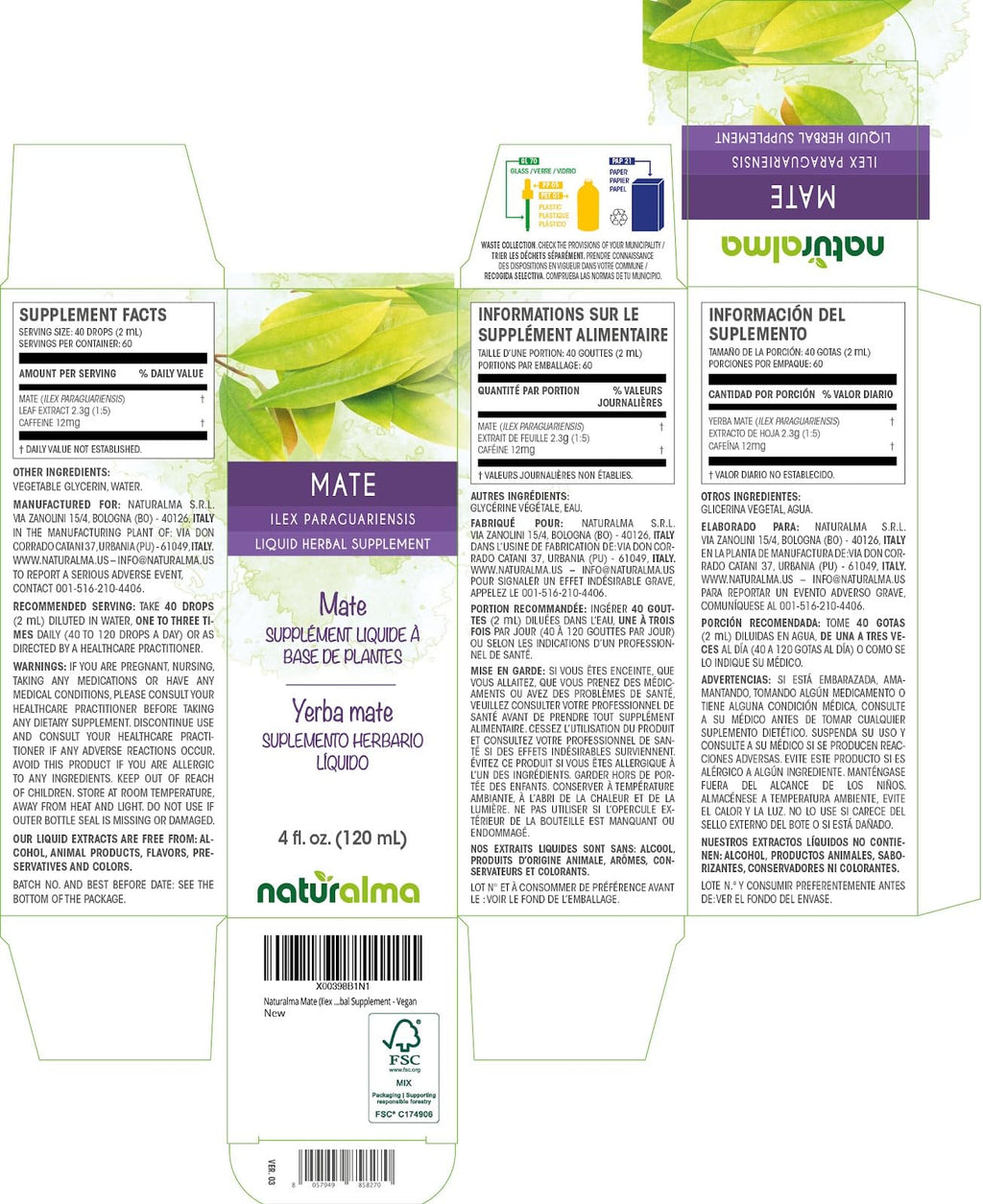 natural blended vitamin minerals