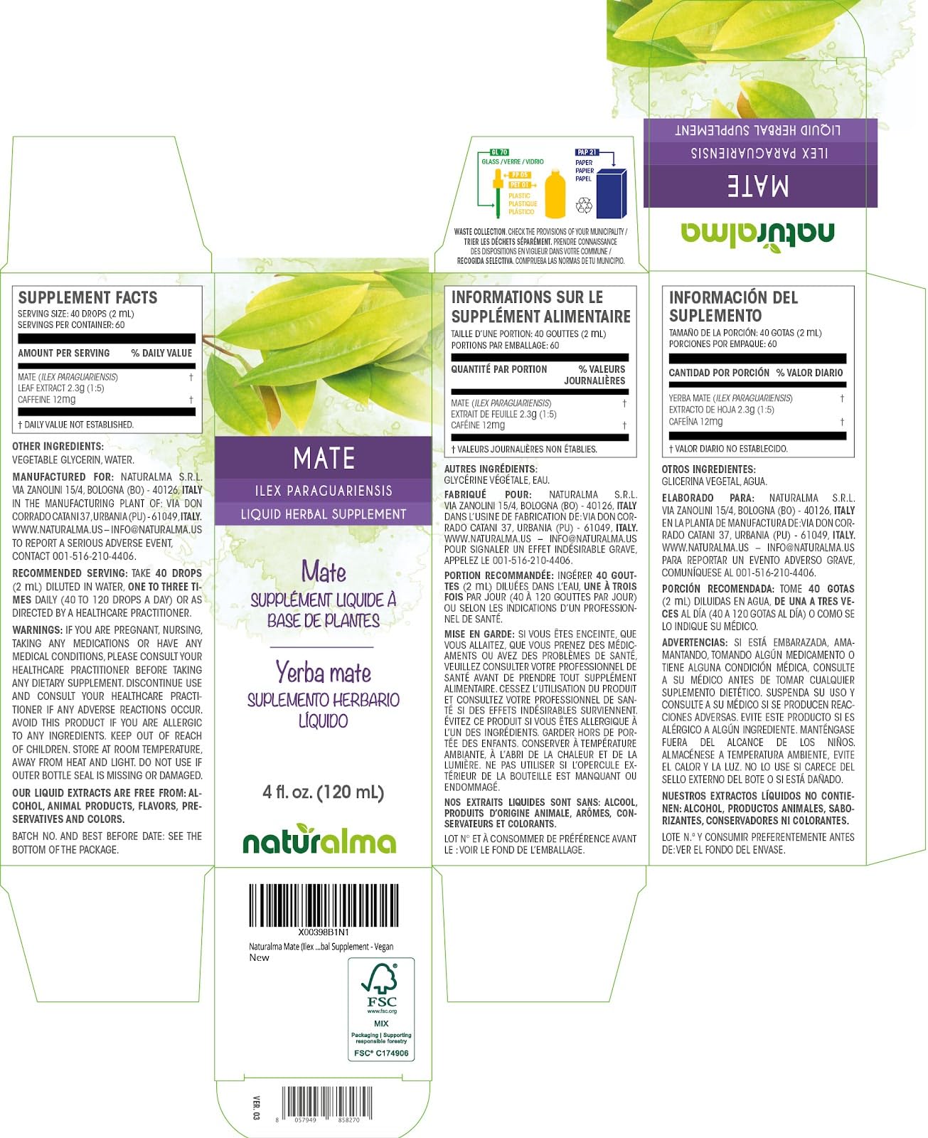 natural blended vitamin minerals