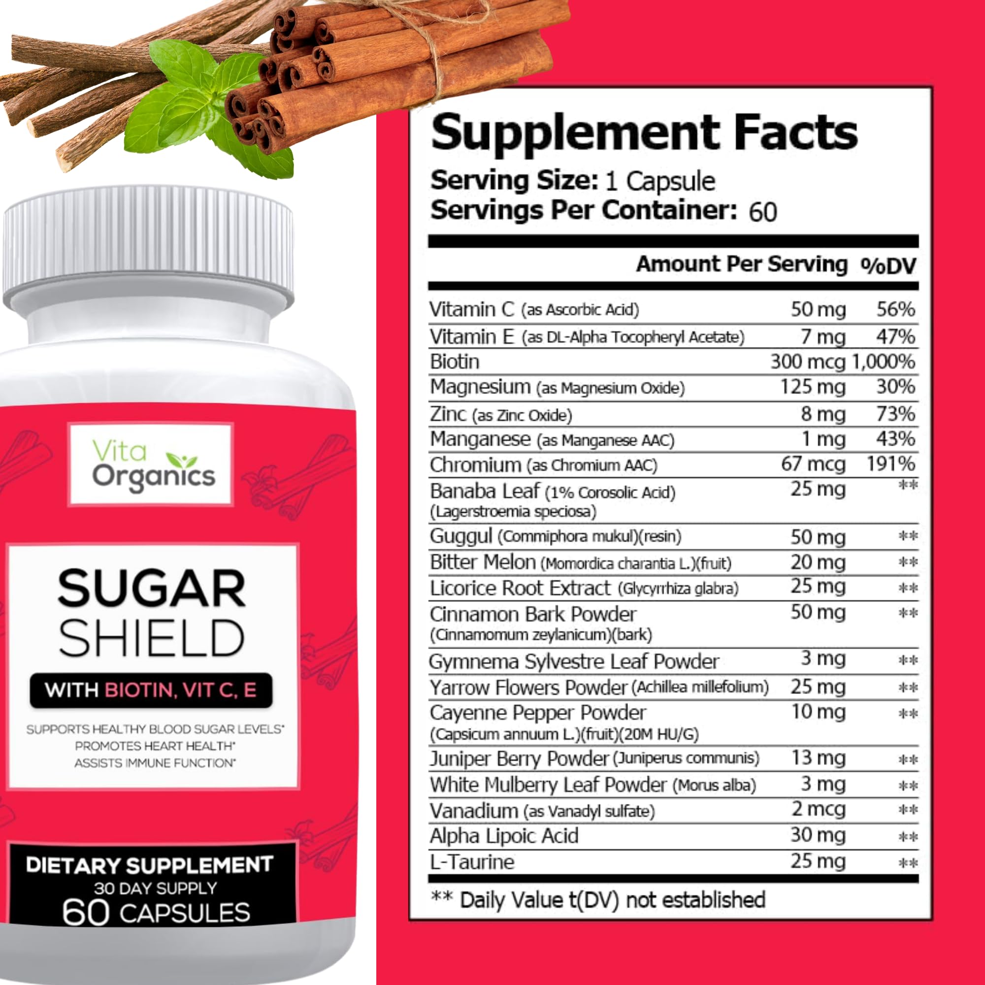 natural blended vitamin supplement
