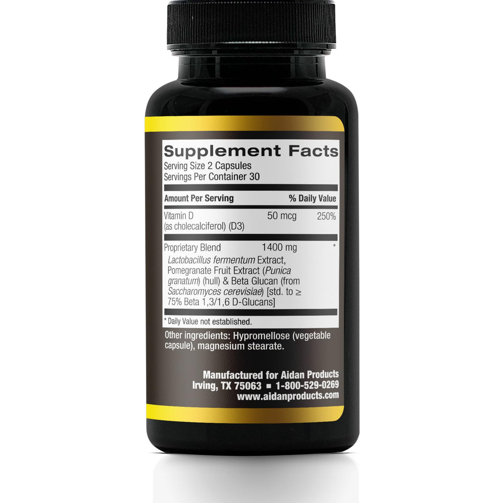 Natural blended vitamin supplements for vitality