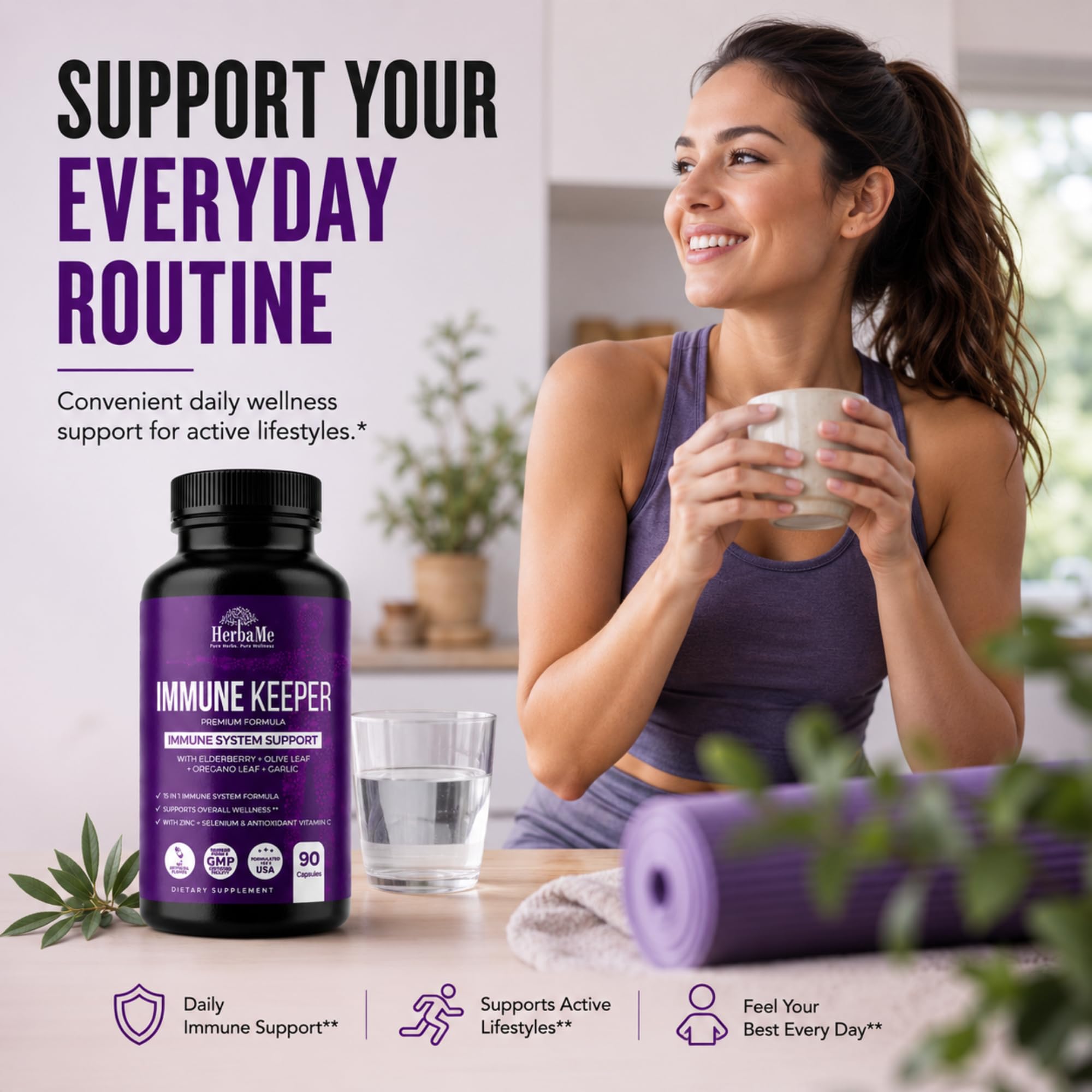 natural blended vitamin support