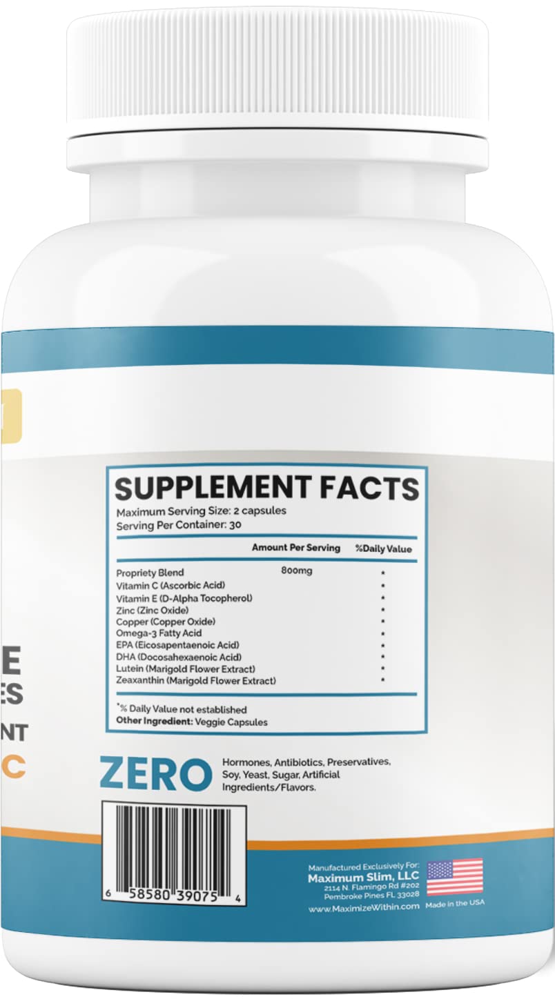 natural blended vitamins for better eyesight