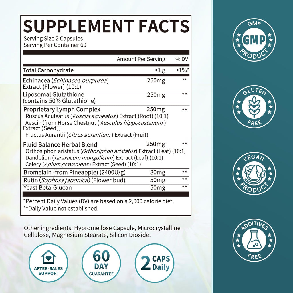 natural bloat support with echinacea