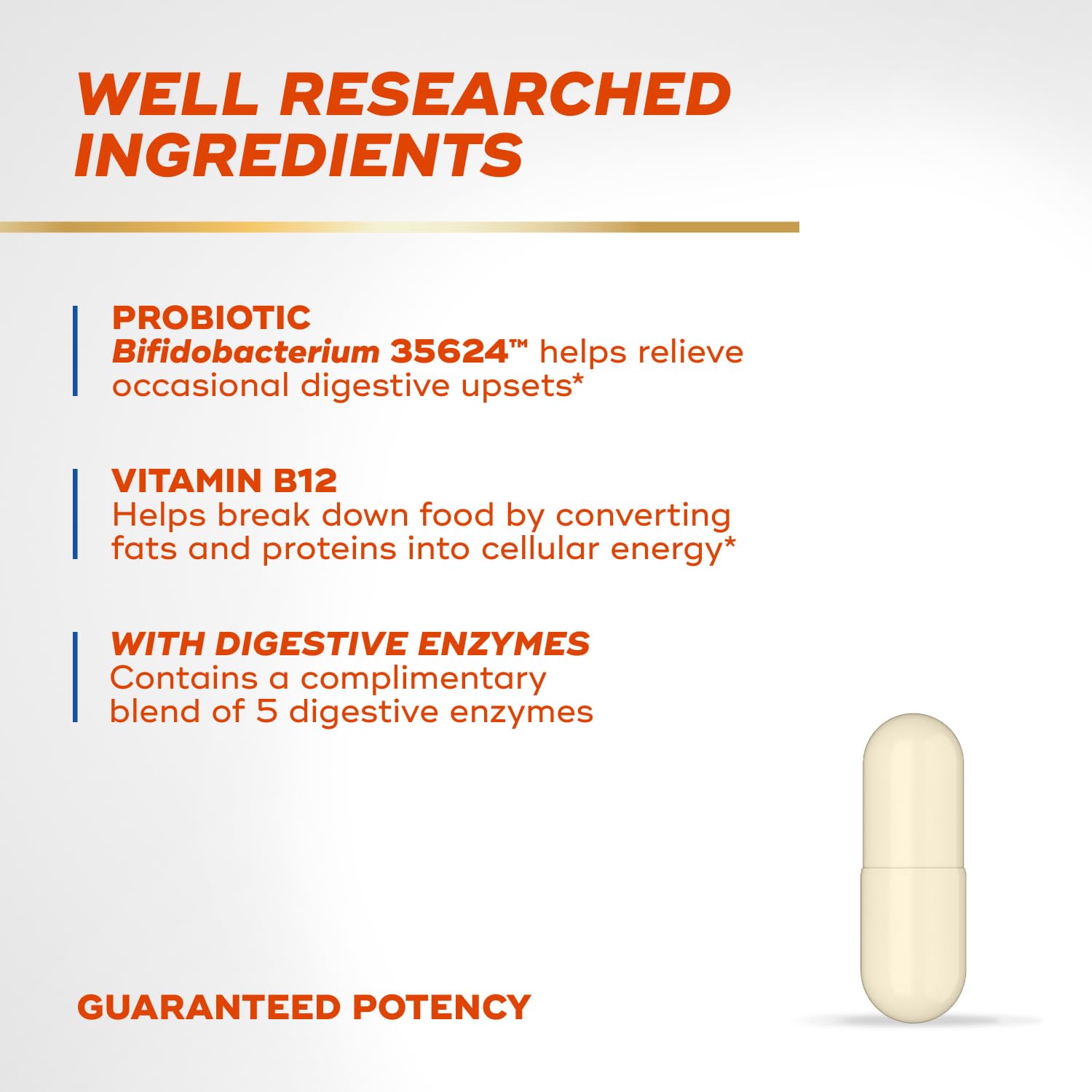 natural bloating relief with probiotics
