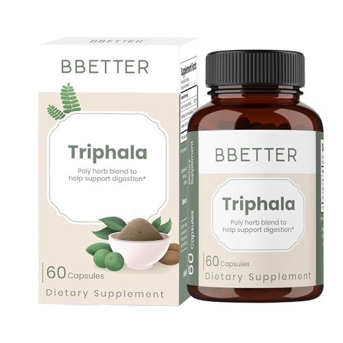 natural bloating relief with Triphala