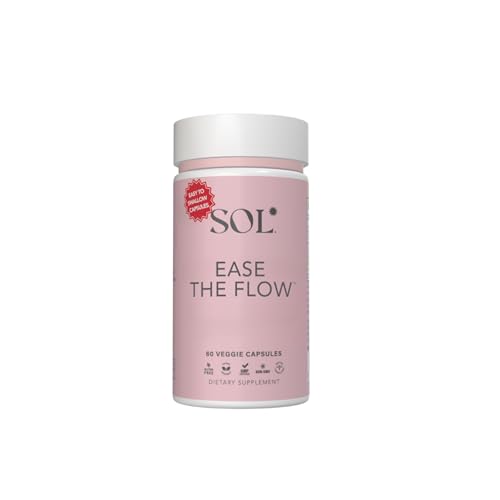 natural bloating relief with vitamin capsules