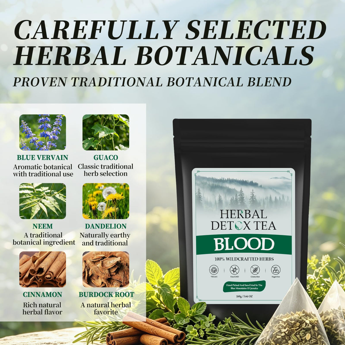 natural blood cleansing tea blend
