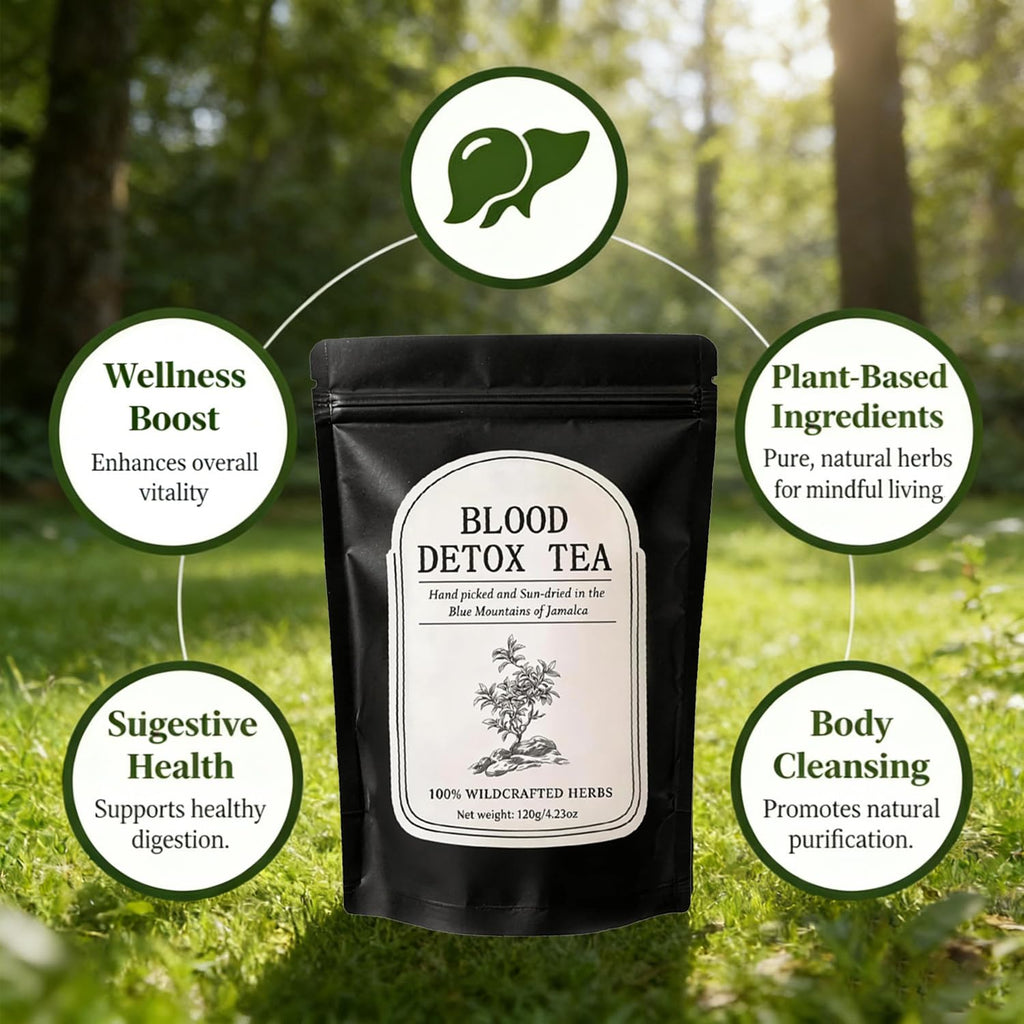 natural blood detox herbal infusion