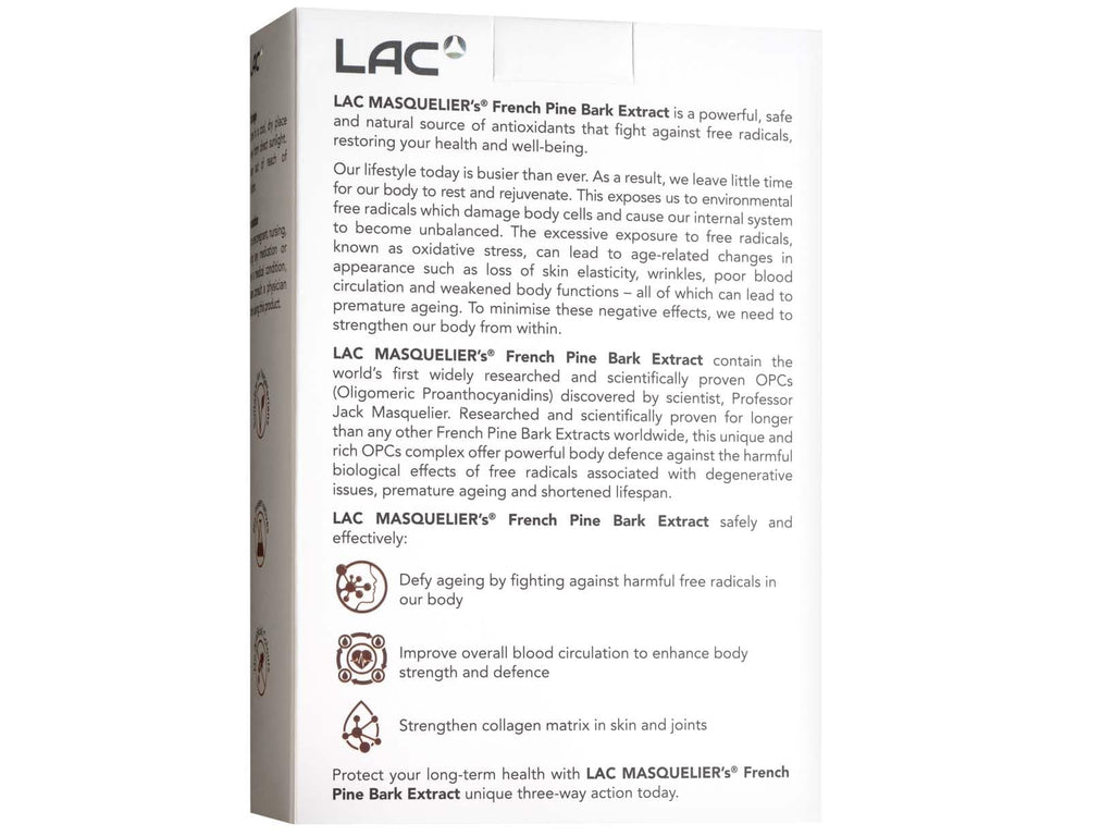natural blood flow support with pine bark