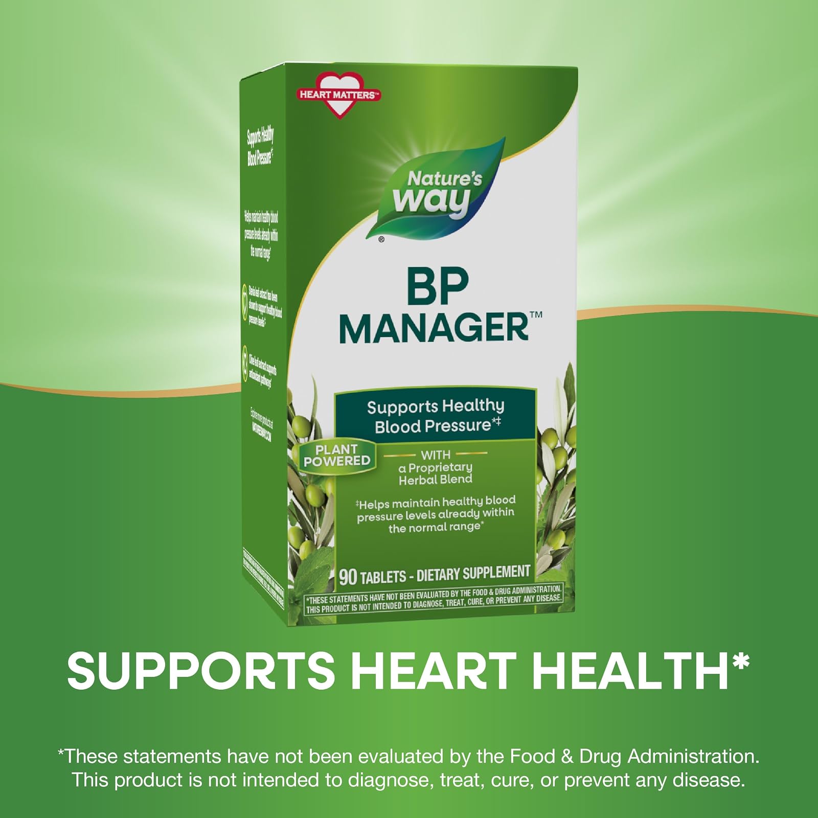natural blood pressure management tablets