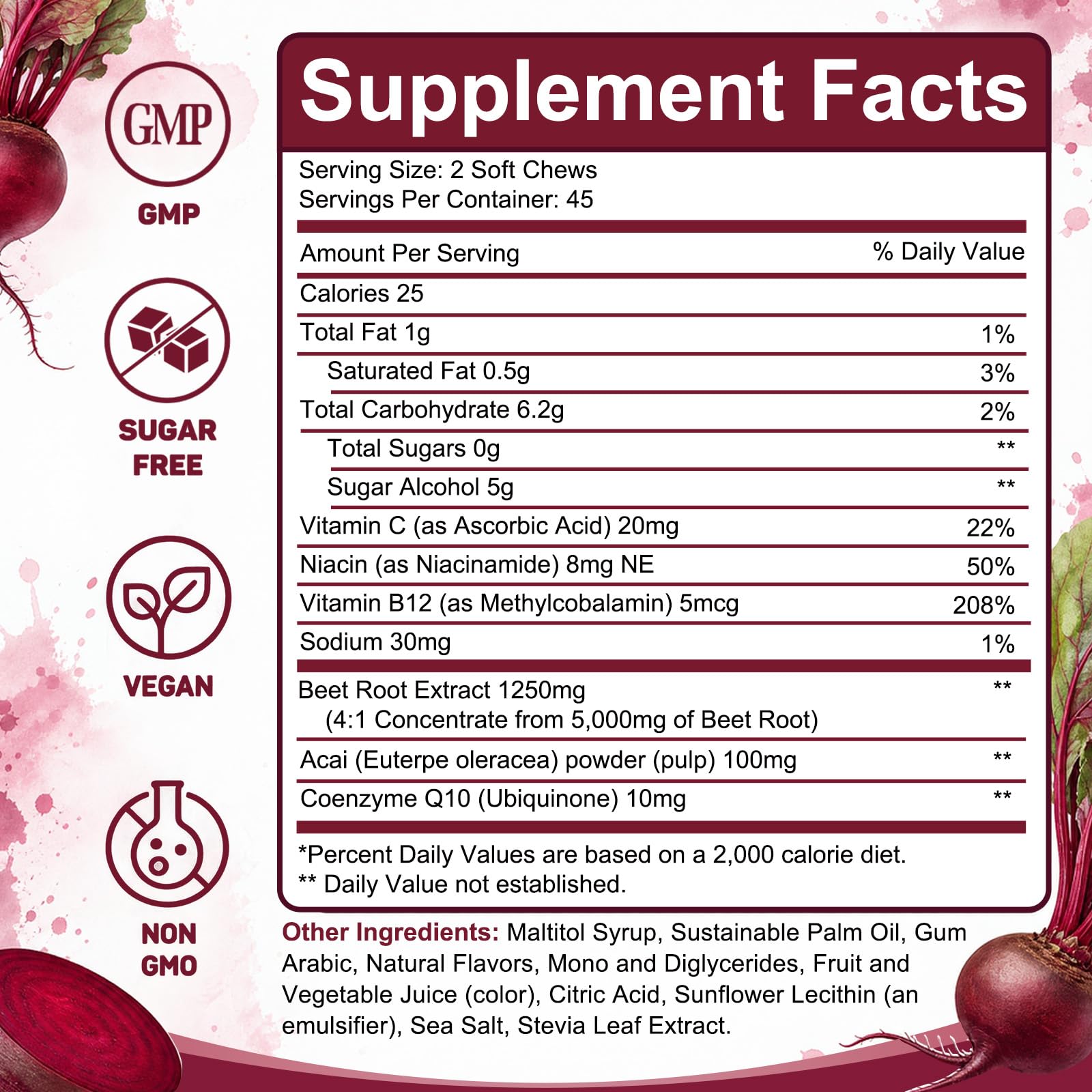 natural blood pressure support beet root