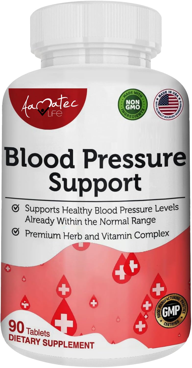 natural blood pressure support capsules