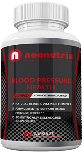 Natural blood pressure support capsules